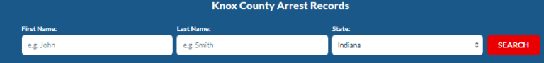 Knox County Indiana Mugshots: Mugshot Search Made Simple - Arrests.org IN